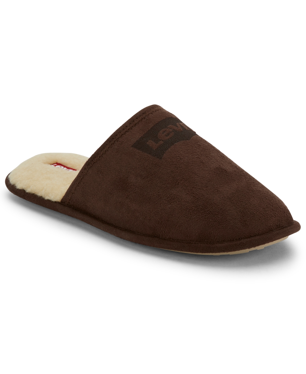 Click here for Levis Mens Milton 2 Slip-On Round Toe Slippers - B... prices