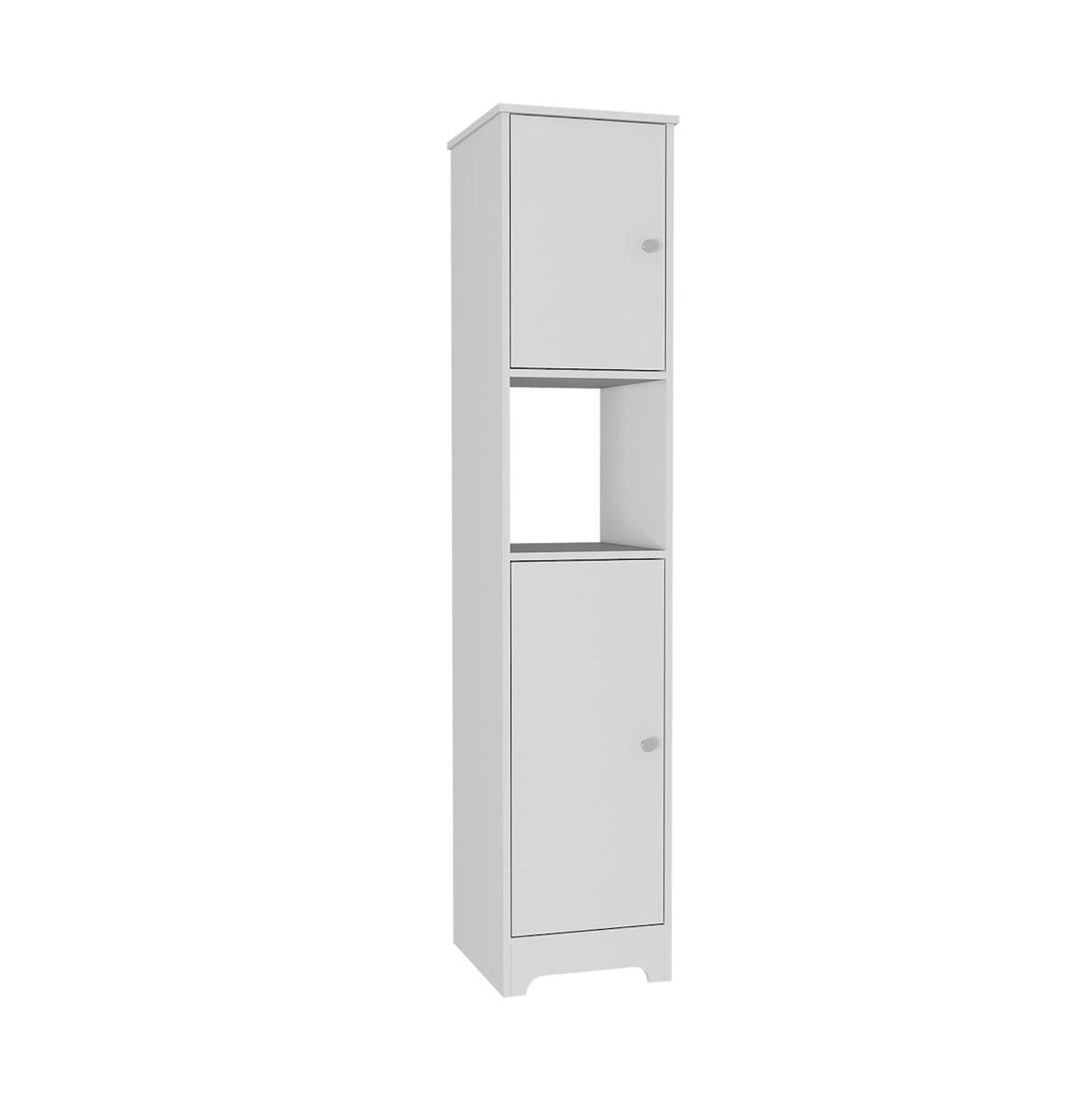 Click here for Tuhome Ibis Linen Cabinet White Mdf - White prices