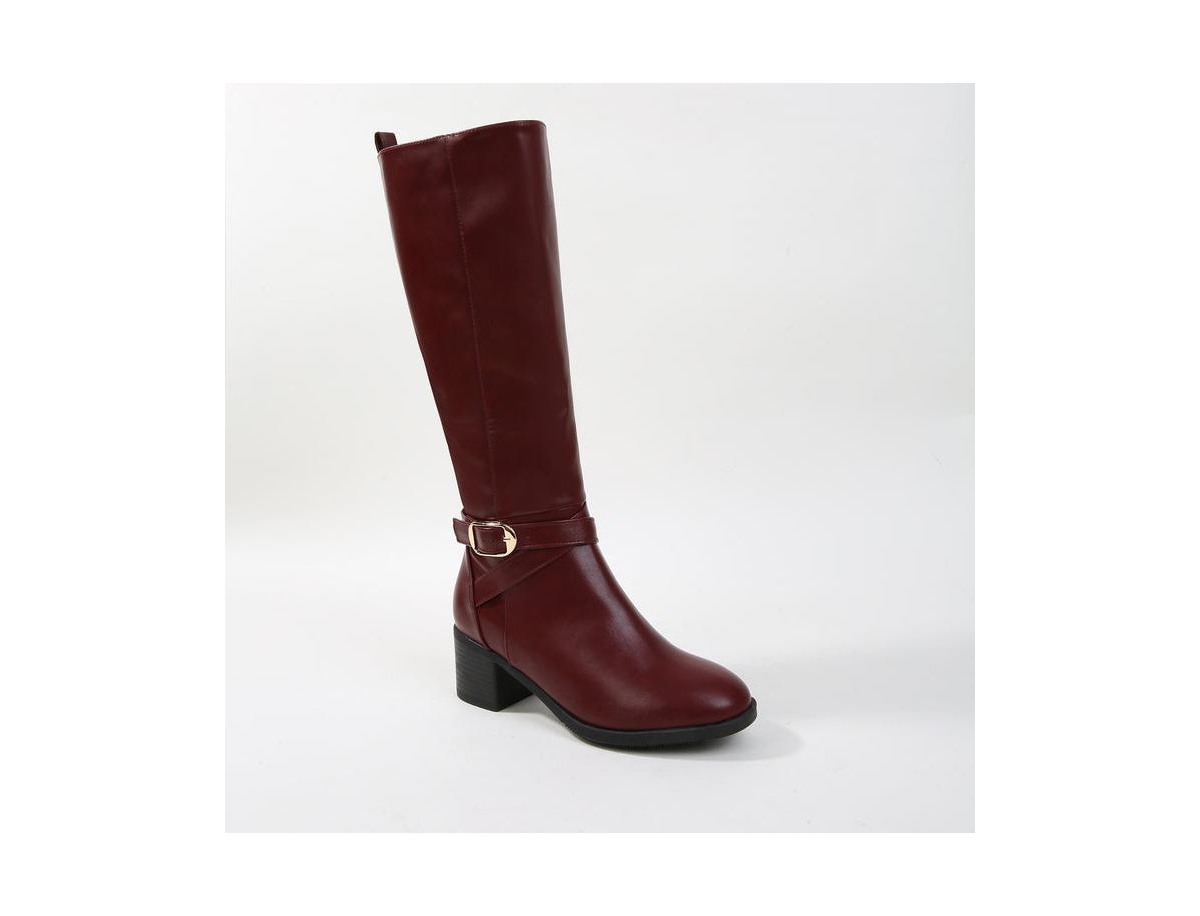 Click here for Berness Prudencia Riding Boots - Burgundy prices