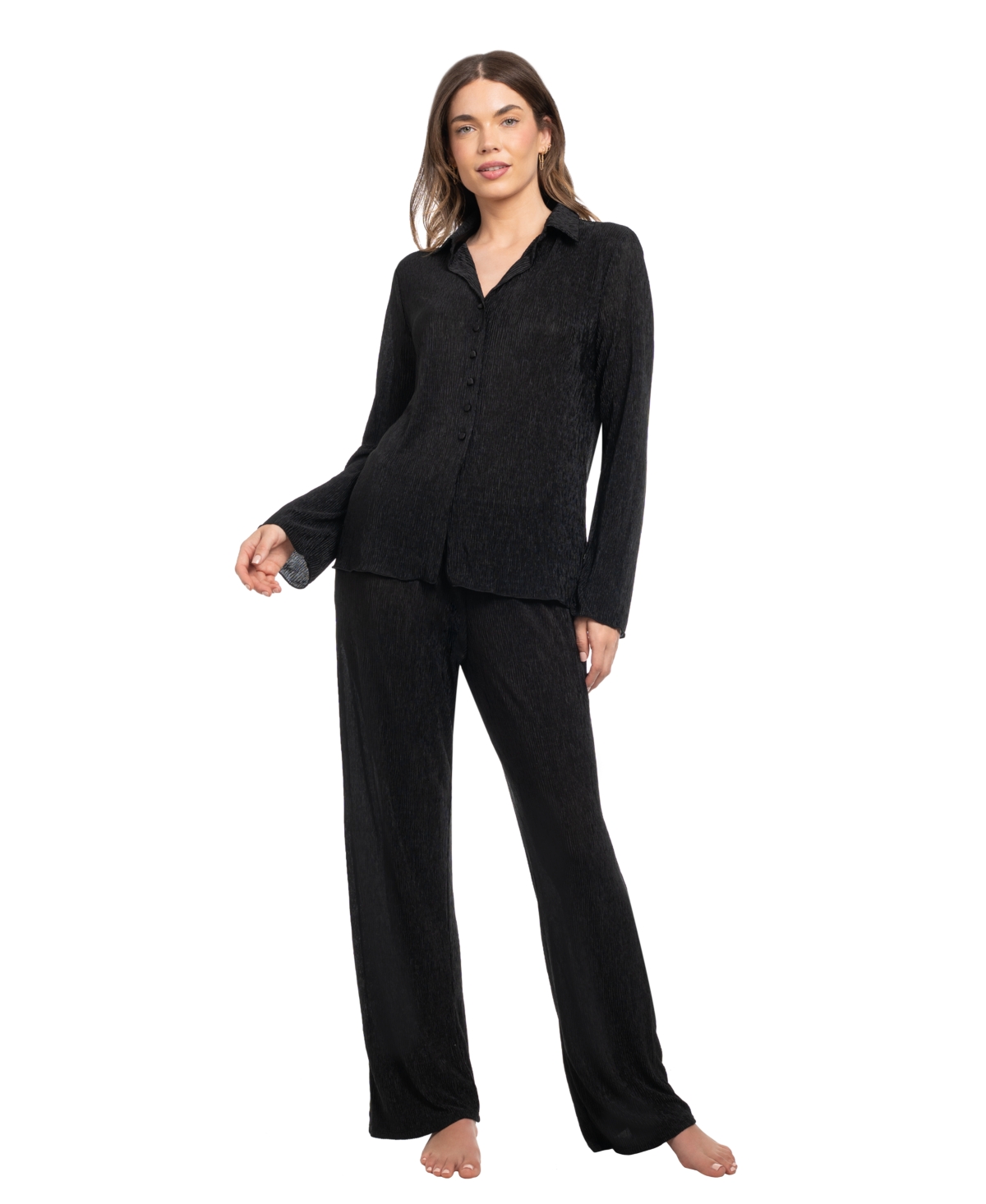 Click here for Midnight Bakery Womens 2-Piece Long Sleeves Top an... prices