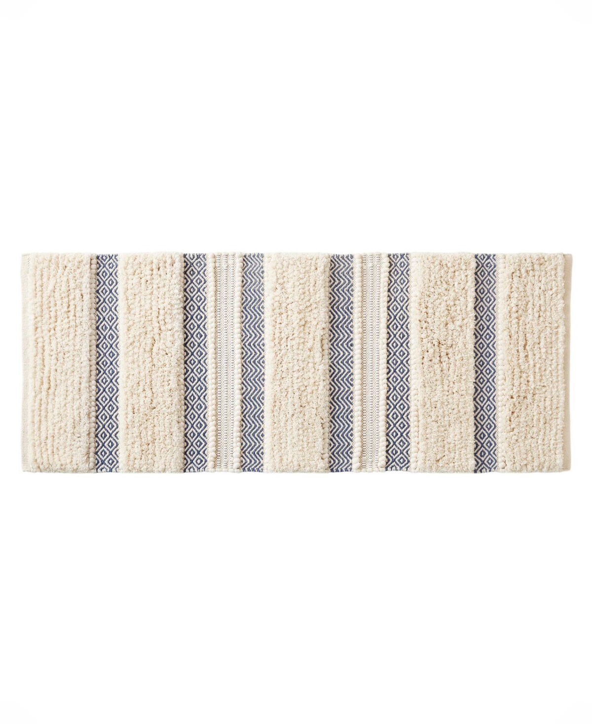 Click here for Ink+Ivy Asher Woven Texture Stripe Bath Rug  22 x... prices