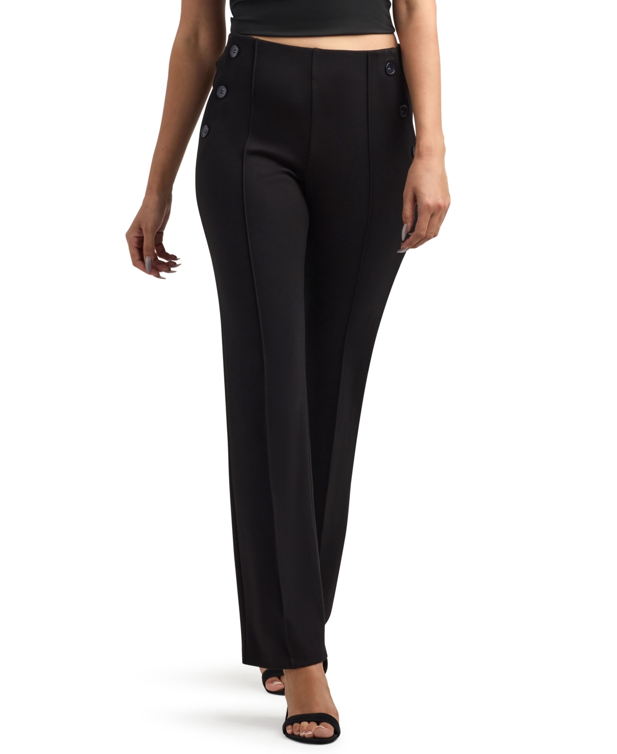 Click here for Bcx Womens Lightweight Pull-On Pants - Black prices