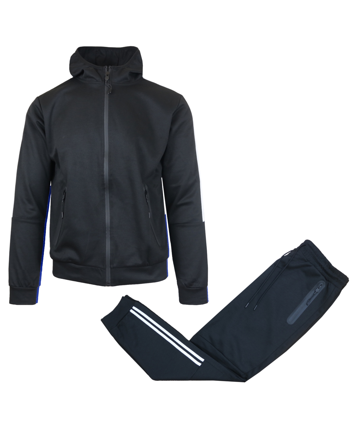 Click here for Galaxy By Harvic Mens 2-Piece Full-Zip Hoodie and... prices