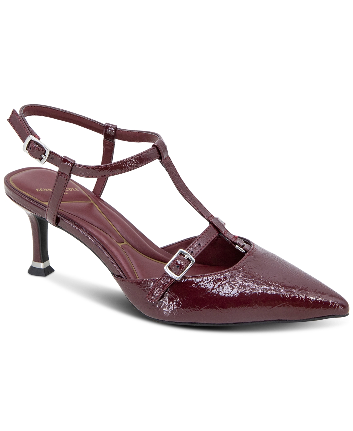 Click here for Kenneth Cole New York Womens Urka T-Strap Pumps -... prices