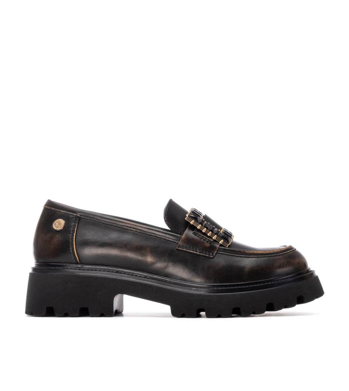 Click here for Xti Womens Casual Moccasins - Bronze prices