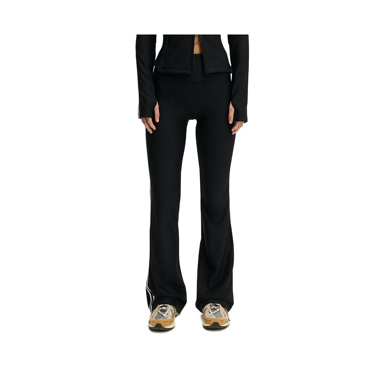 Click here for Cotton On Womens Active Fleece Lined Flare - Black... prices