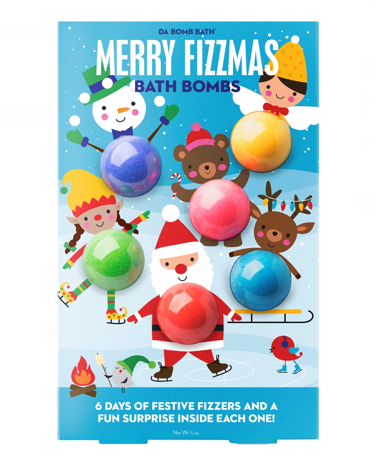 Click here for Da Bomb 6-Pc. Merry Fizzmas Bath Bomb Set  5 oz. prices