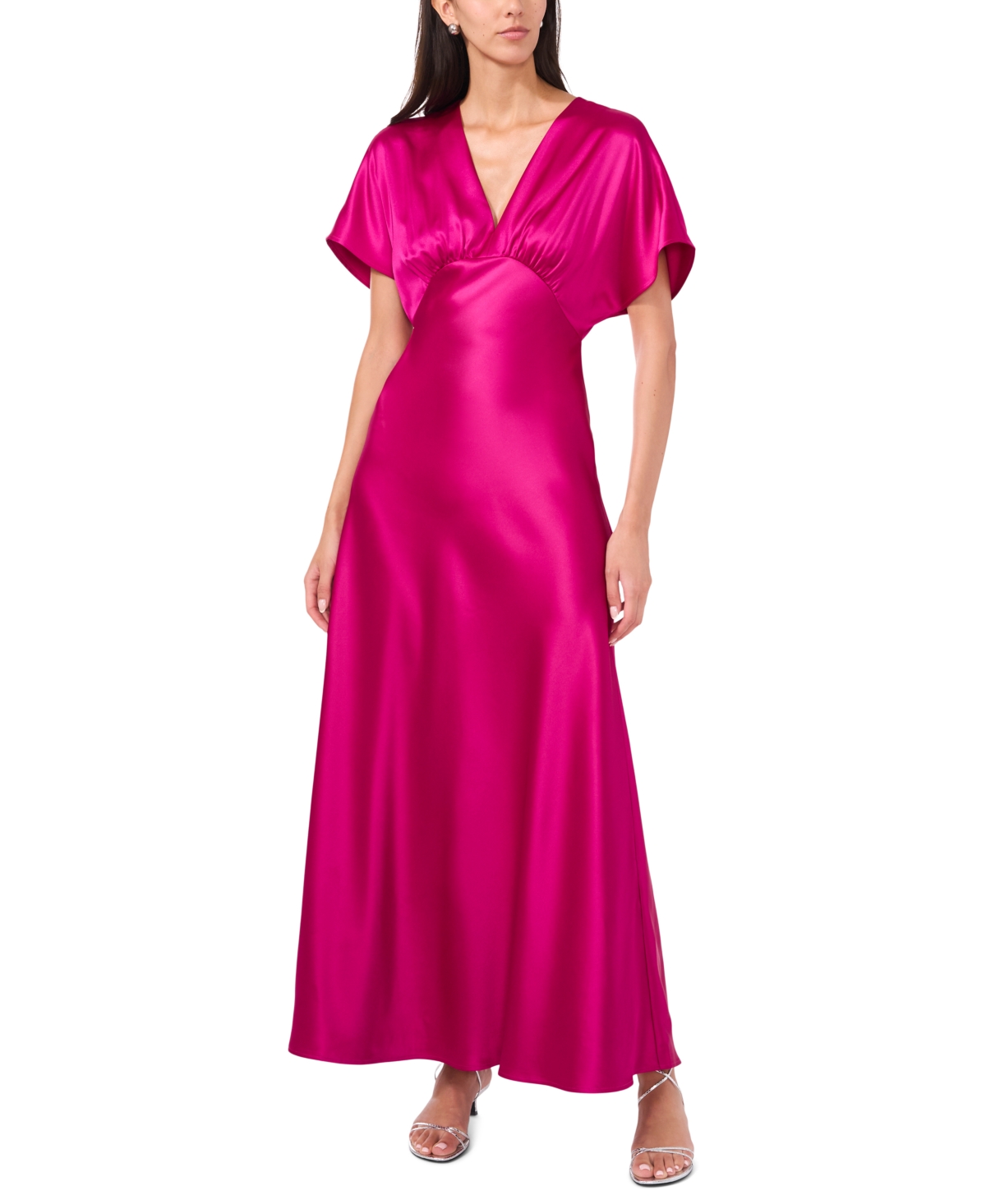 Click here for CeCe Womens V-Neck Dolman Sleeve Maxi Dress - Lush... prices