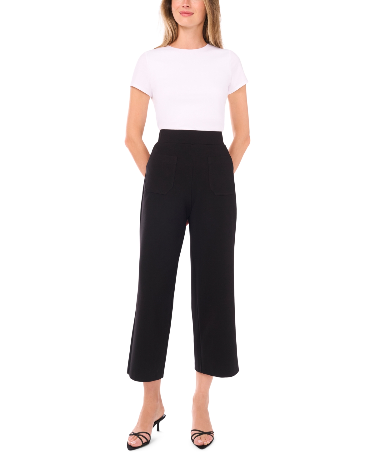 Click here for Vince Camuto Womens Pull-On Front Pocket Pants - R... prices