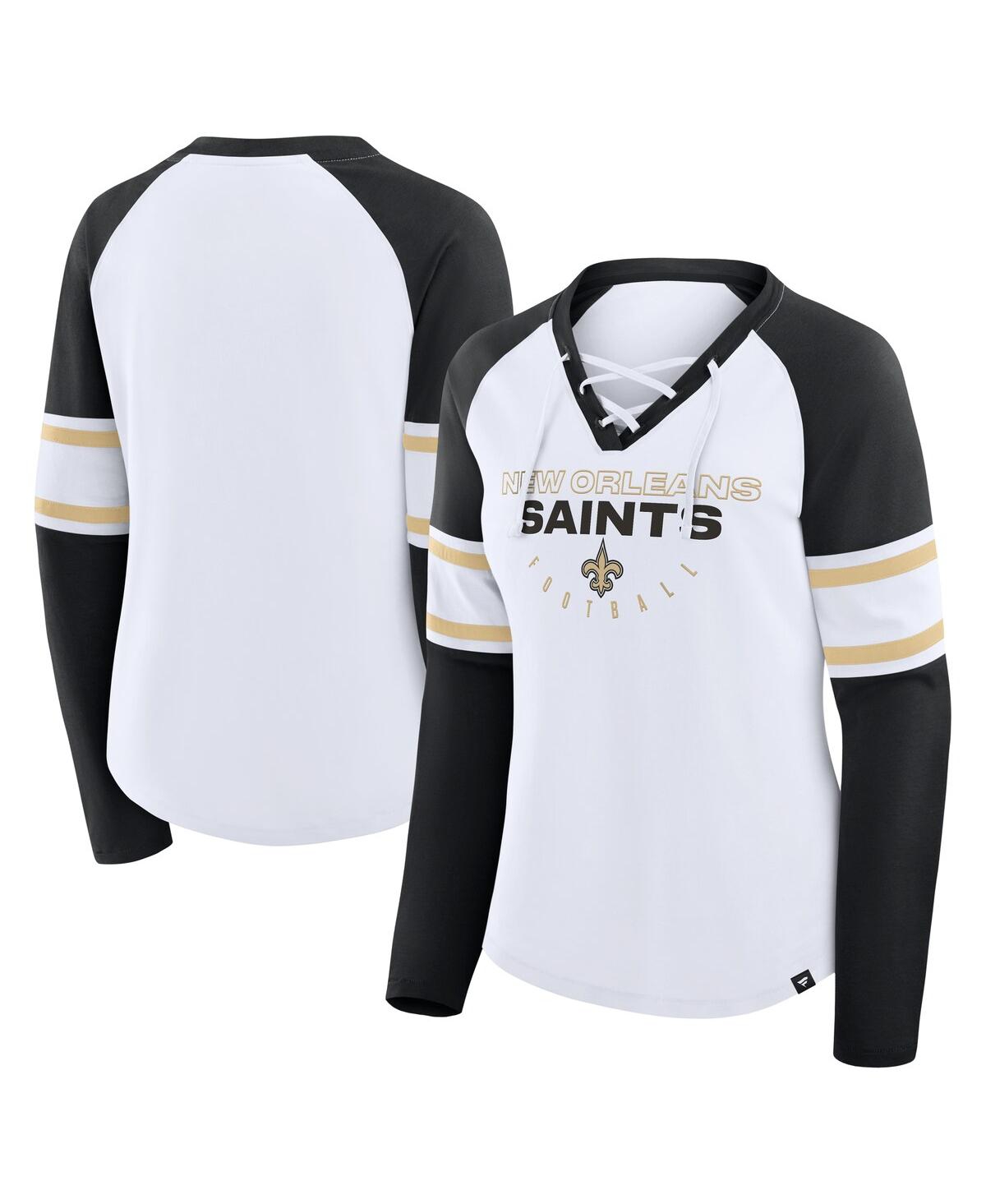 Click here for Fanatics Womens White/Black New Orleans Saints Red... prices