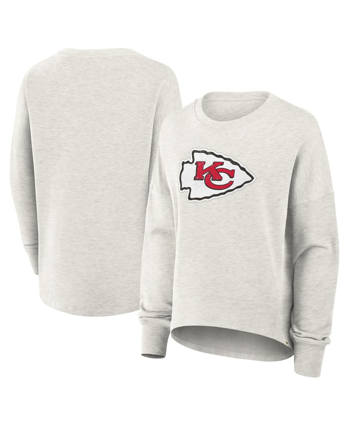 Click here for Fanatics Womens Heather Gray Kansas City Chiefs Ov... prices