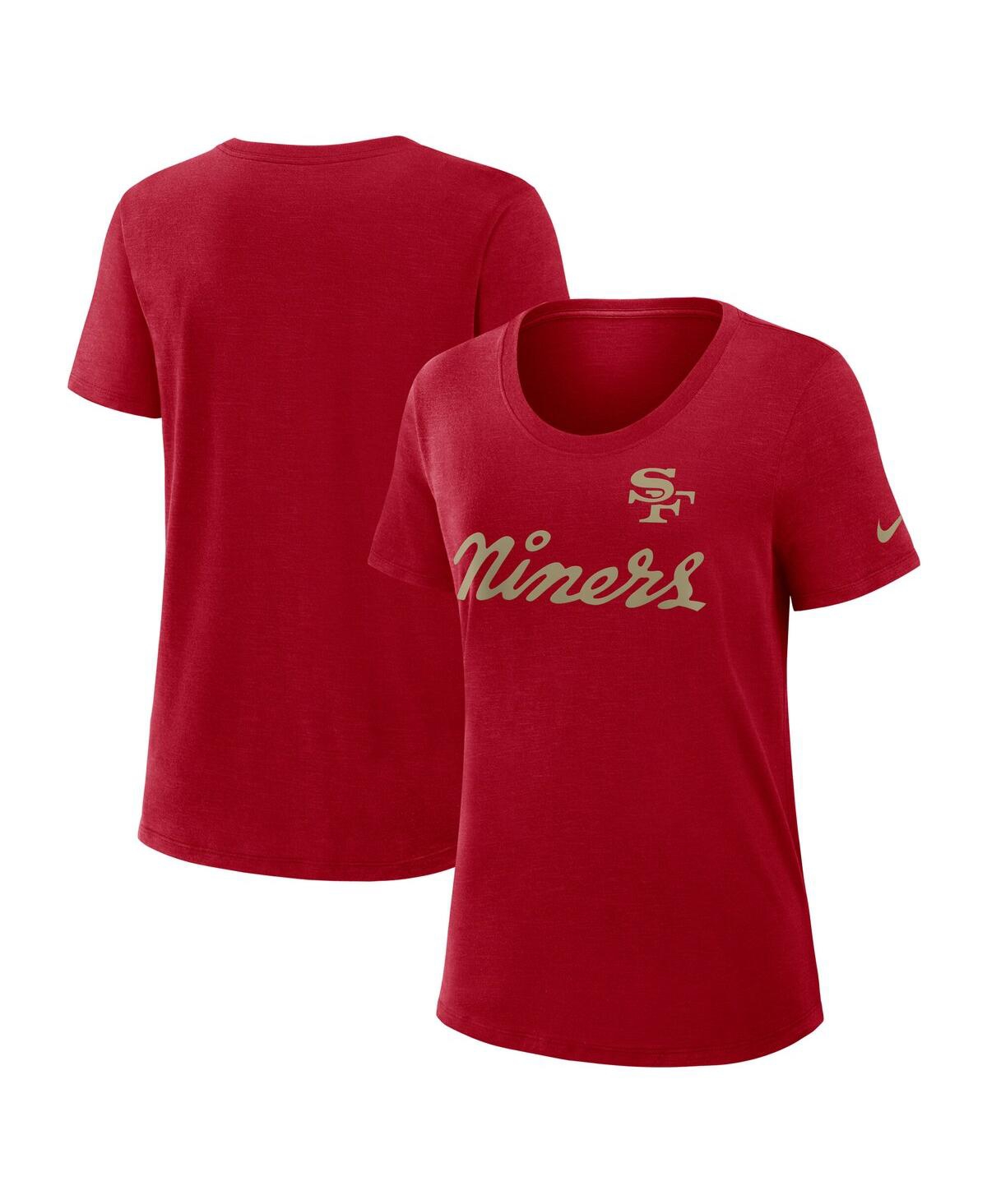 Click here for Nike Womens Scarlet San Francisco 49ers 2025 Rival... prices