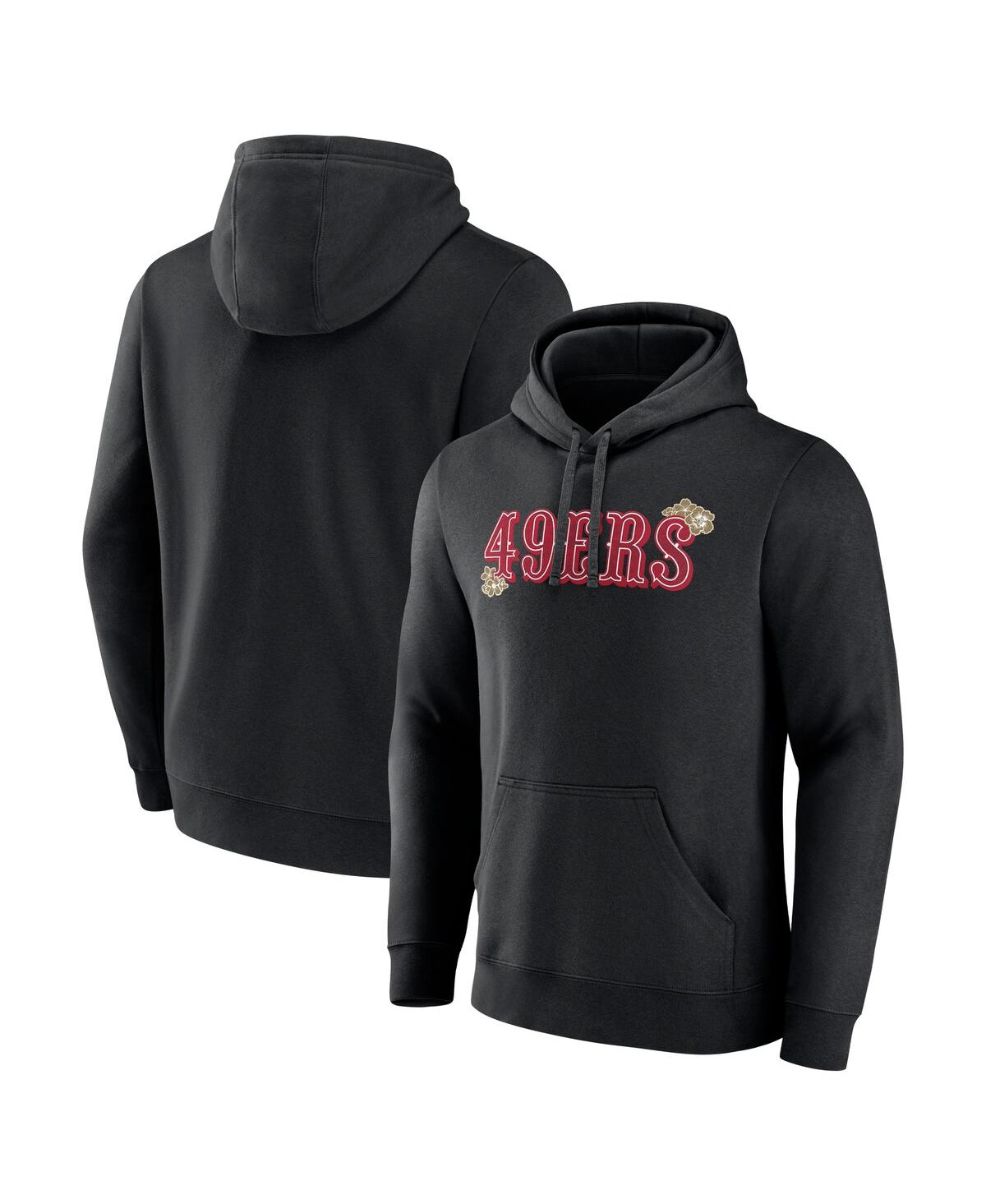 Click here for Fanatics Mens Black San Francisco 49ers Aapi Hoodi... prices
