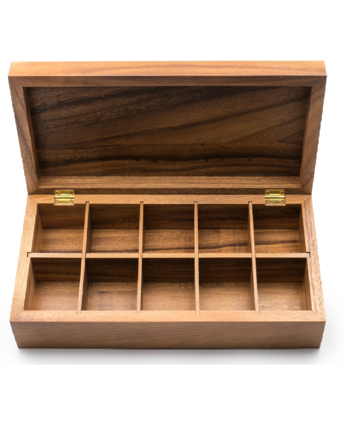 Click here for Ironwood Acacia Rectangular Tea Box - Brown prices