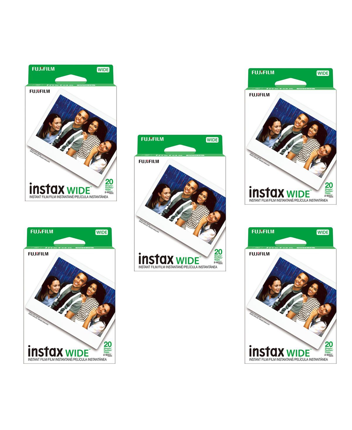 Click here for Fujifilm 5 Pack 20-Pack Instax Wide Instant Color... prices