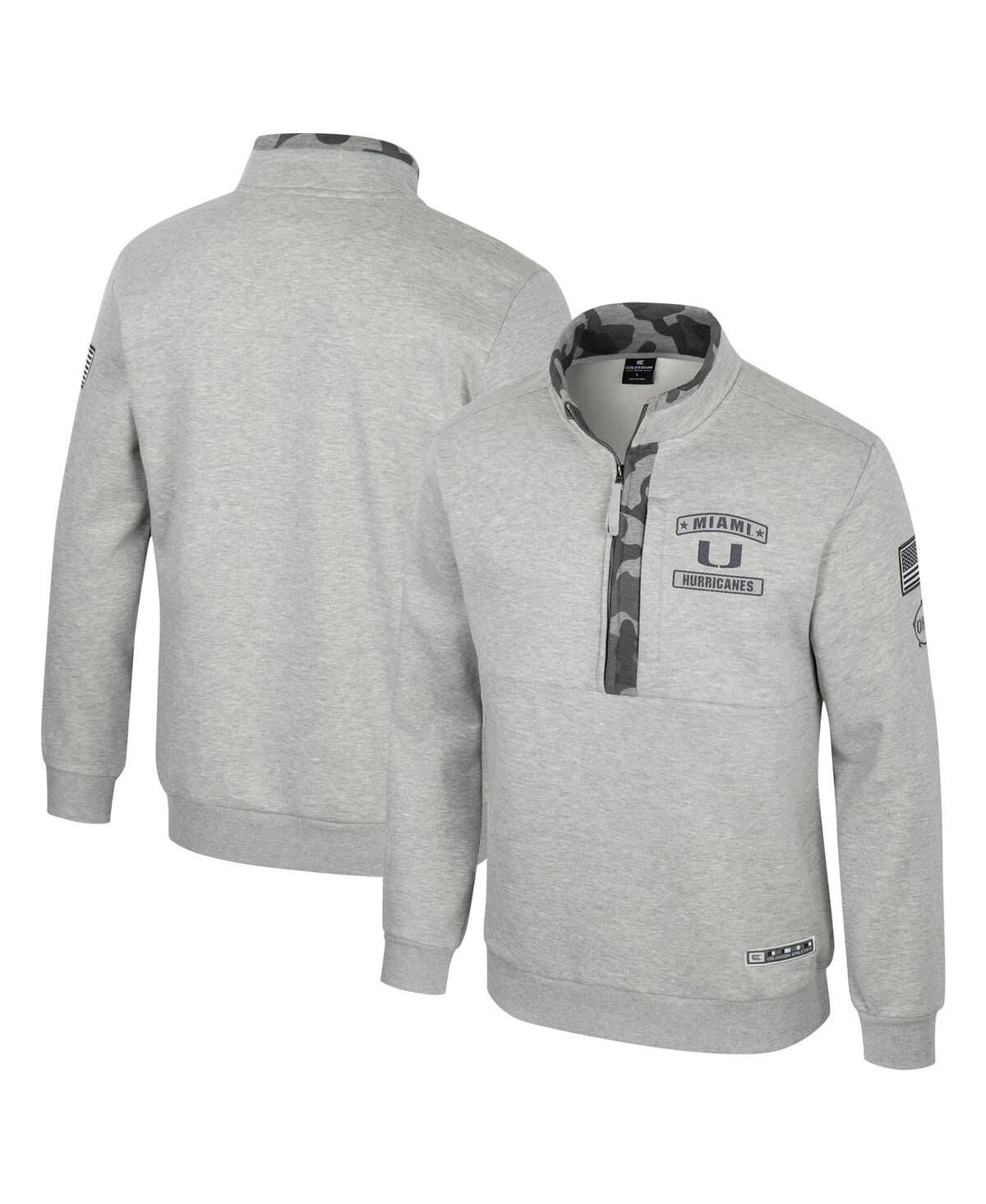 Click here for Colosseum Mens Heather Gray Miami Hurricanes Oorah... prices