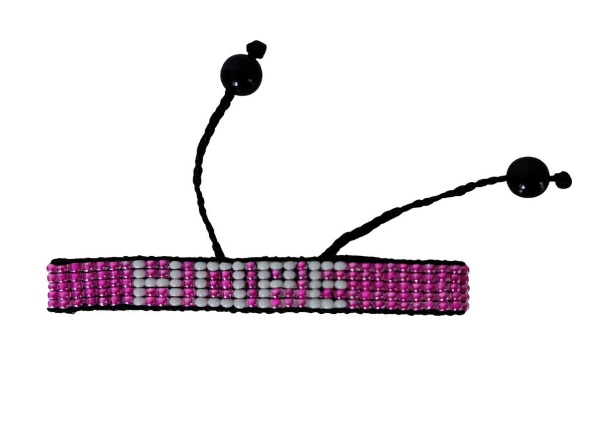 Click here for Breast Cancer Awareness Handmade Beaded Bracelet â... prices