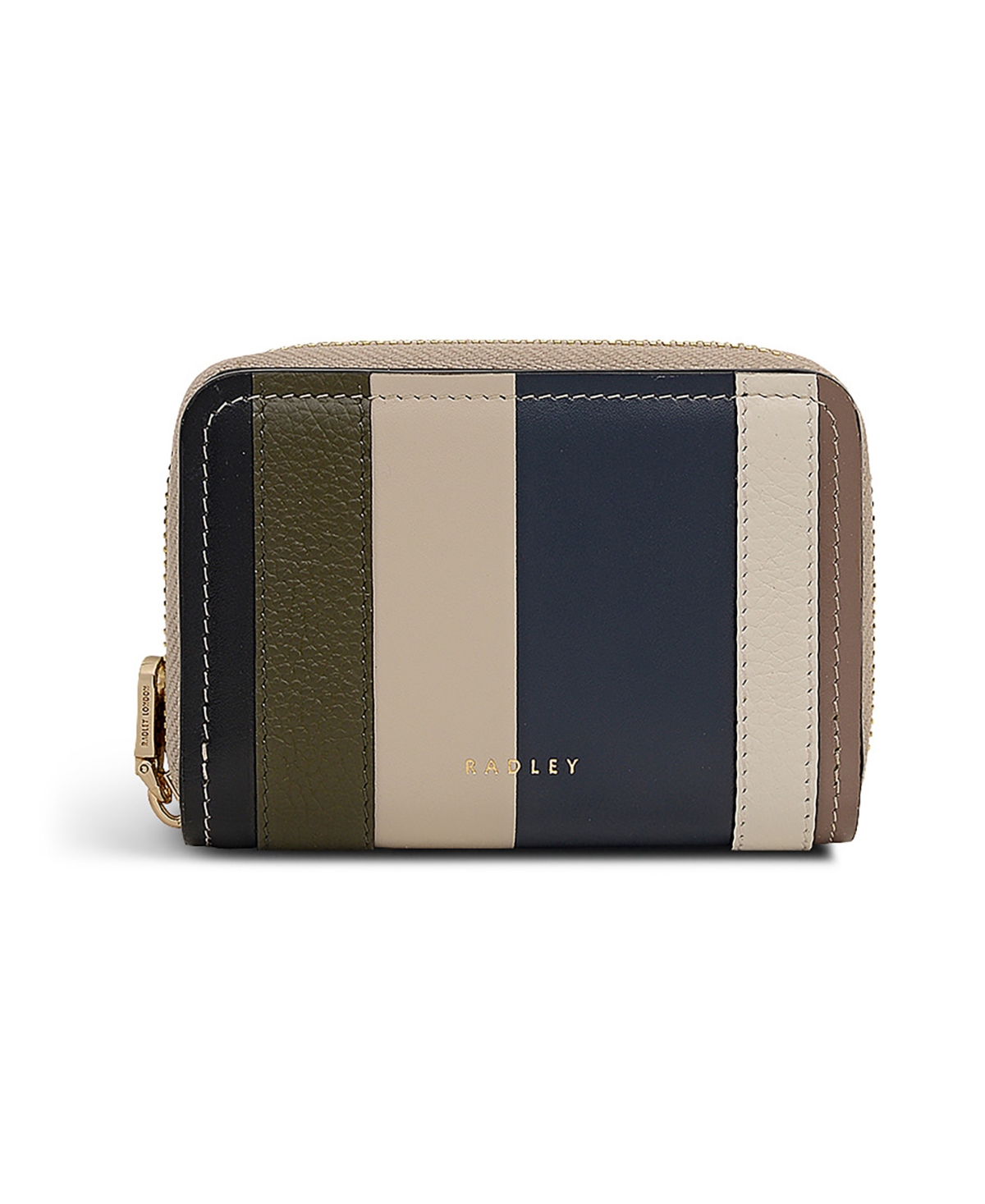 Click here for Radley London Stripe Lane Zip Around Wallet - Porc... prices