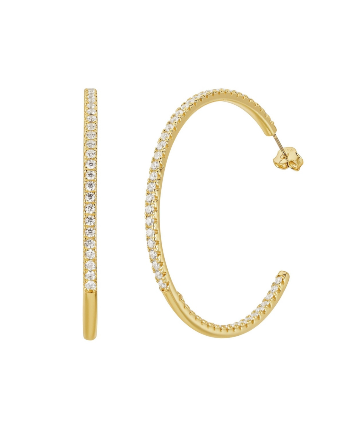 Click here for Everyday Glam Hoops - Gold prices