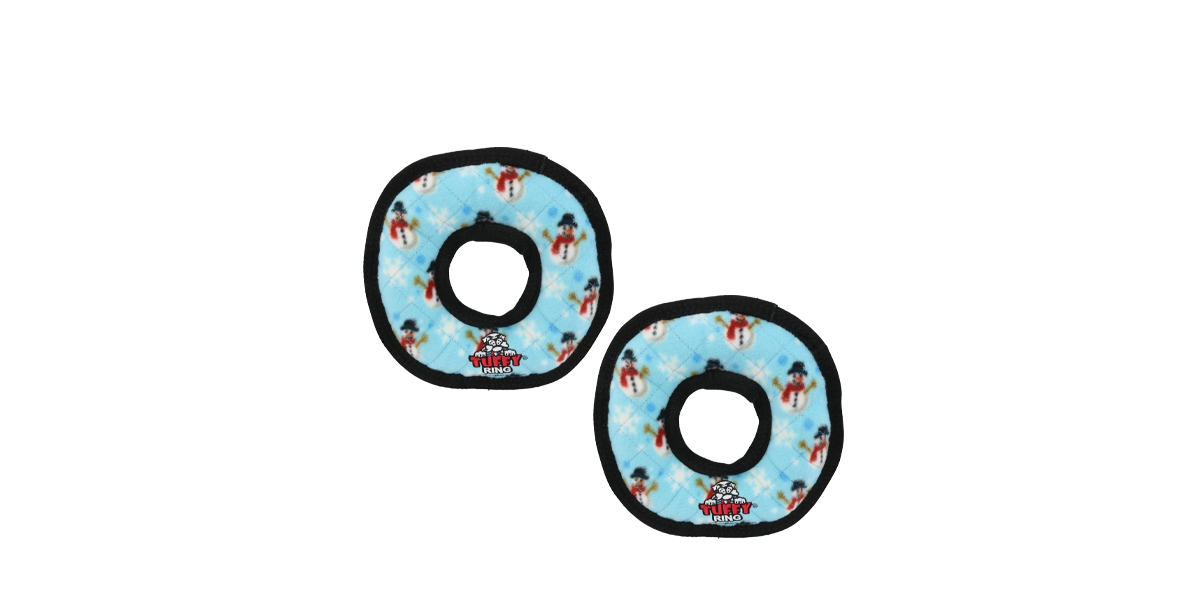 Click here for Tuffy Holiday Medium Ring Snowman 2 Pack  Durable... prices