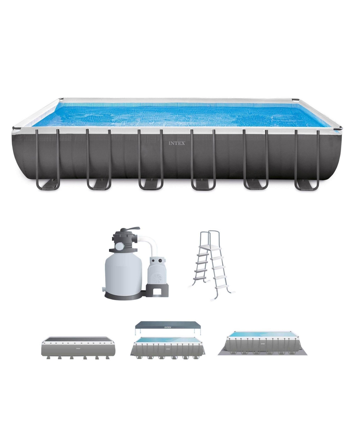 Click here for Intex 26363EH 24 x 12 x 52" Rectangular Ultra... prices
