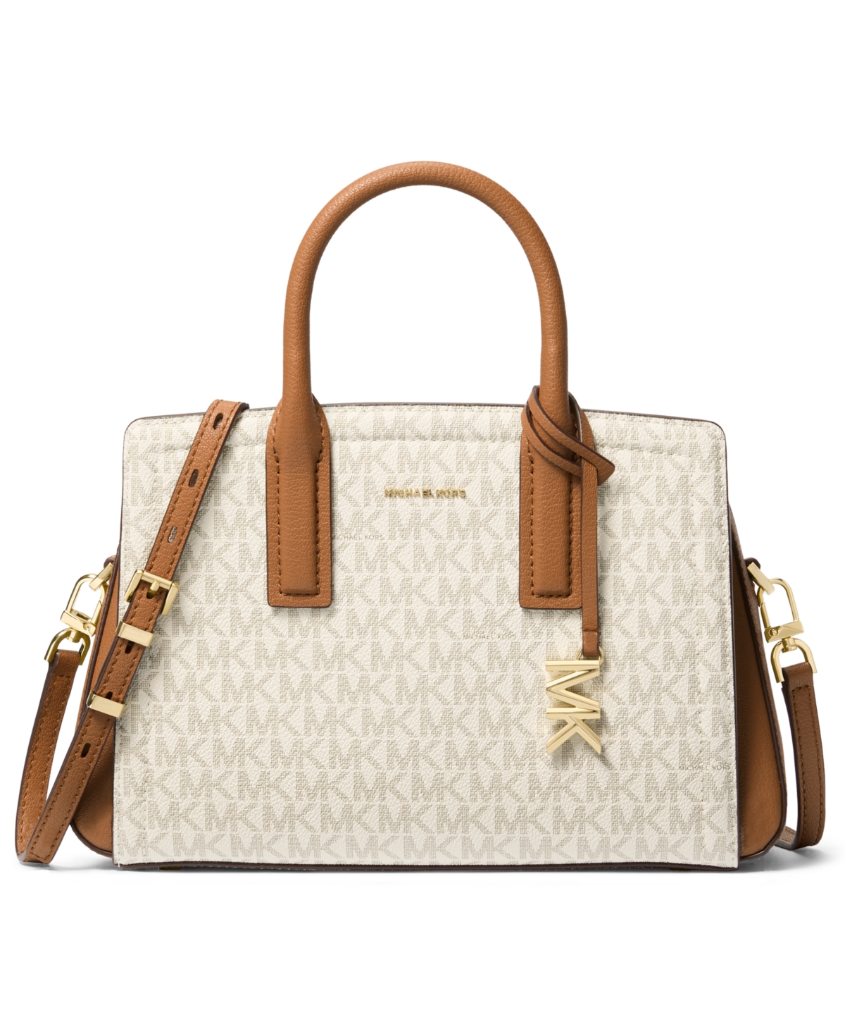 Click here for Michael Michael Kors Laila Small Signature Logo Sa... prices