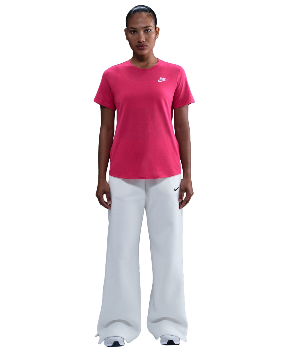 Click here for Nike Womens Sportswear Club Essentials T-Shirt - R... prices