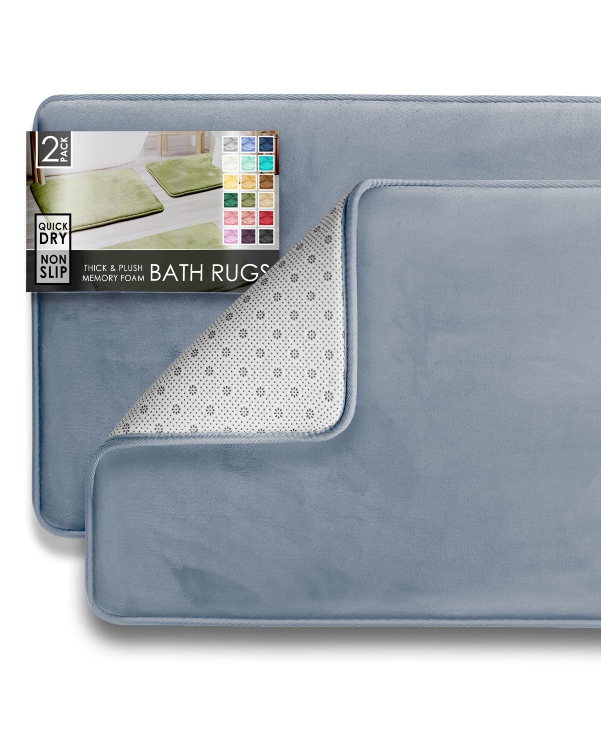 Click here for Clara Clark 2 Piece Ultra Soft Non-Slip Plush Memo... prices