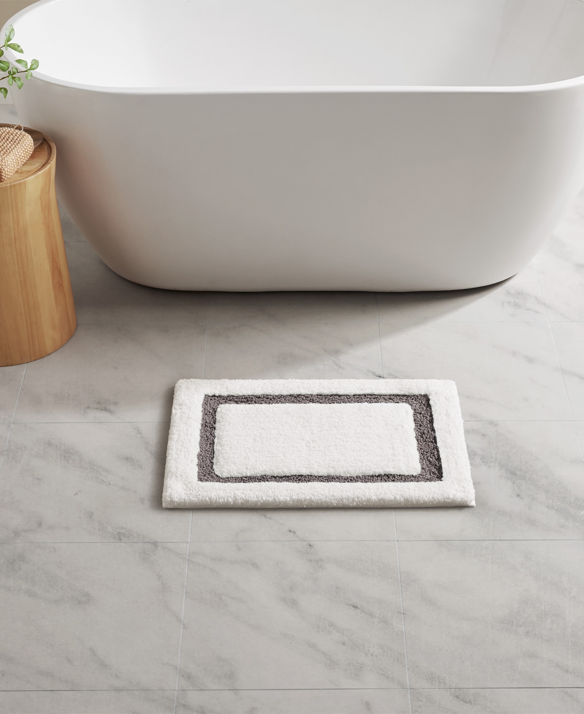 Click here for Madison Park Roan Border Tufted Bath Rug  17 x 24... prices
