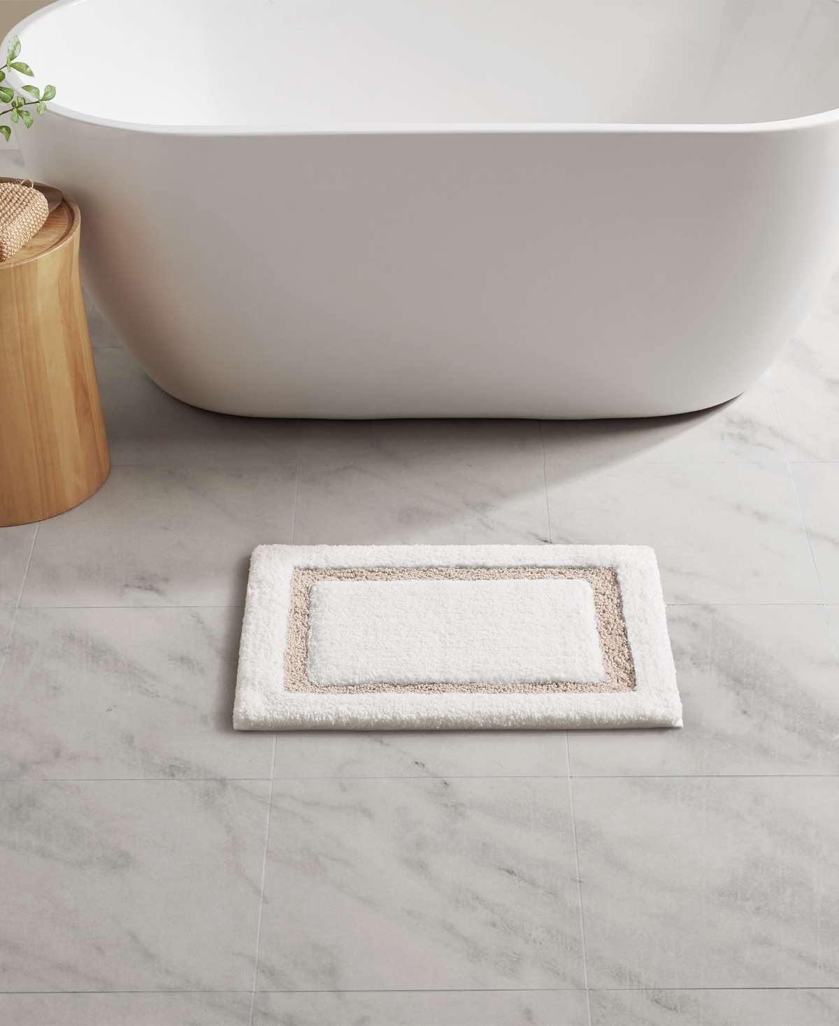 Click here for Madison Park Roan Border Tufted Bath Rug  17 x 24... prices