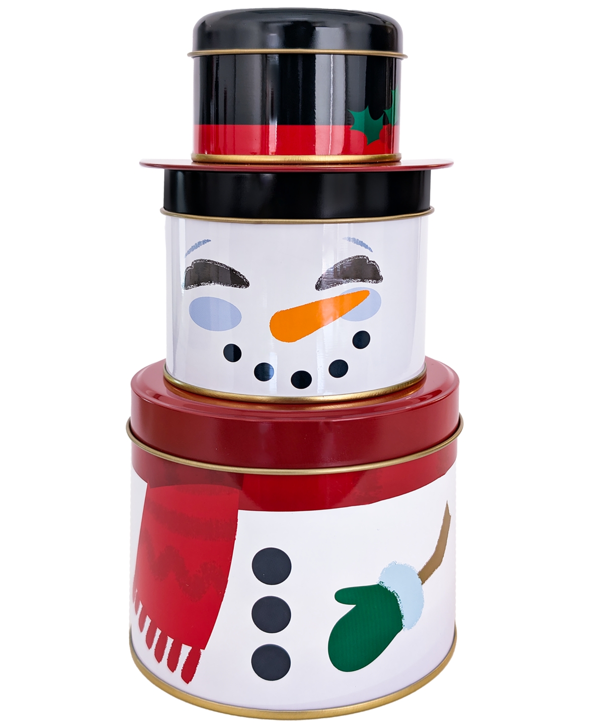 Click here for Original Gourmet Holiday Three Tiered Snowman Gumm... prices