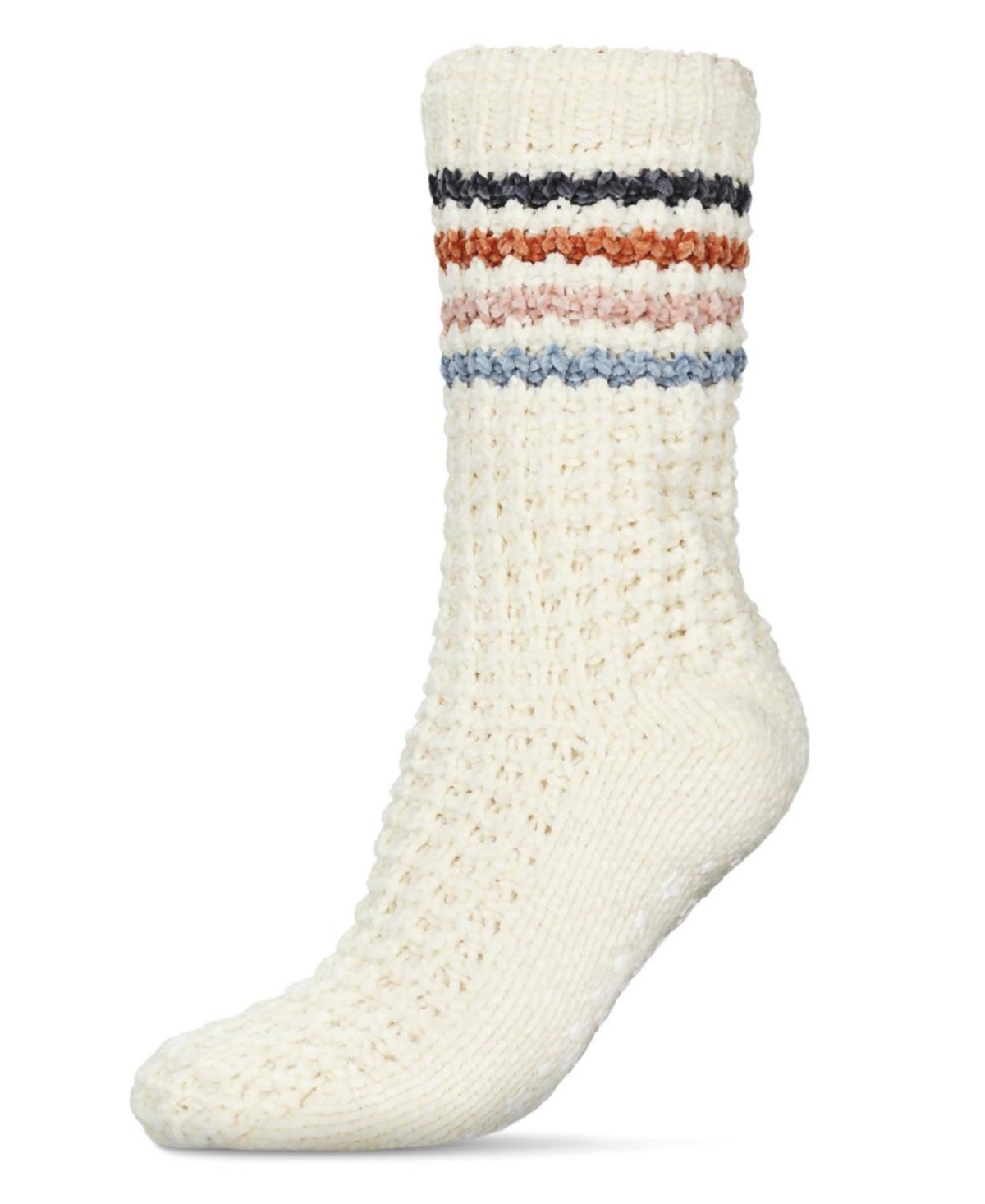 Click here for MeMoi Womens Chunky Stripes Plush-Lined Slipper Cr... prices