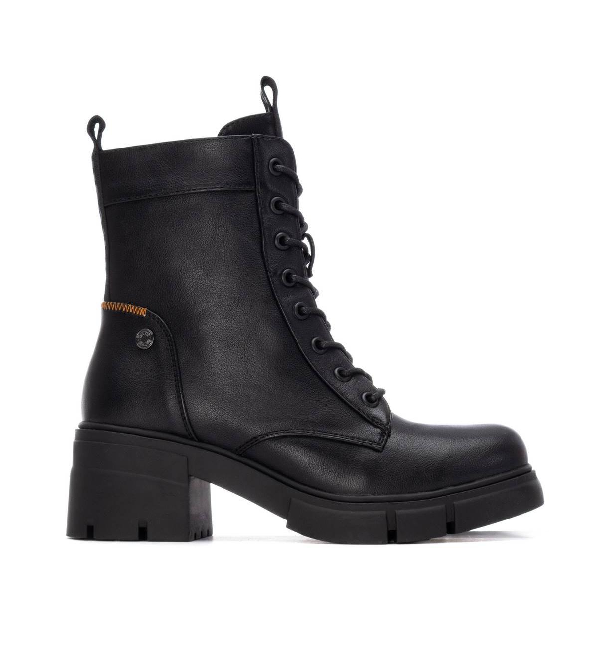 Click here for Womens Block Heel Combat Booties Refresh Collectio... prices