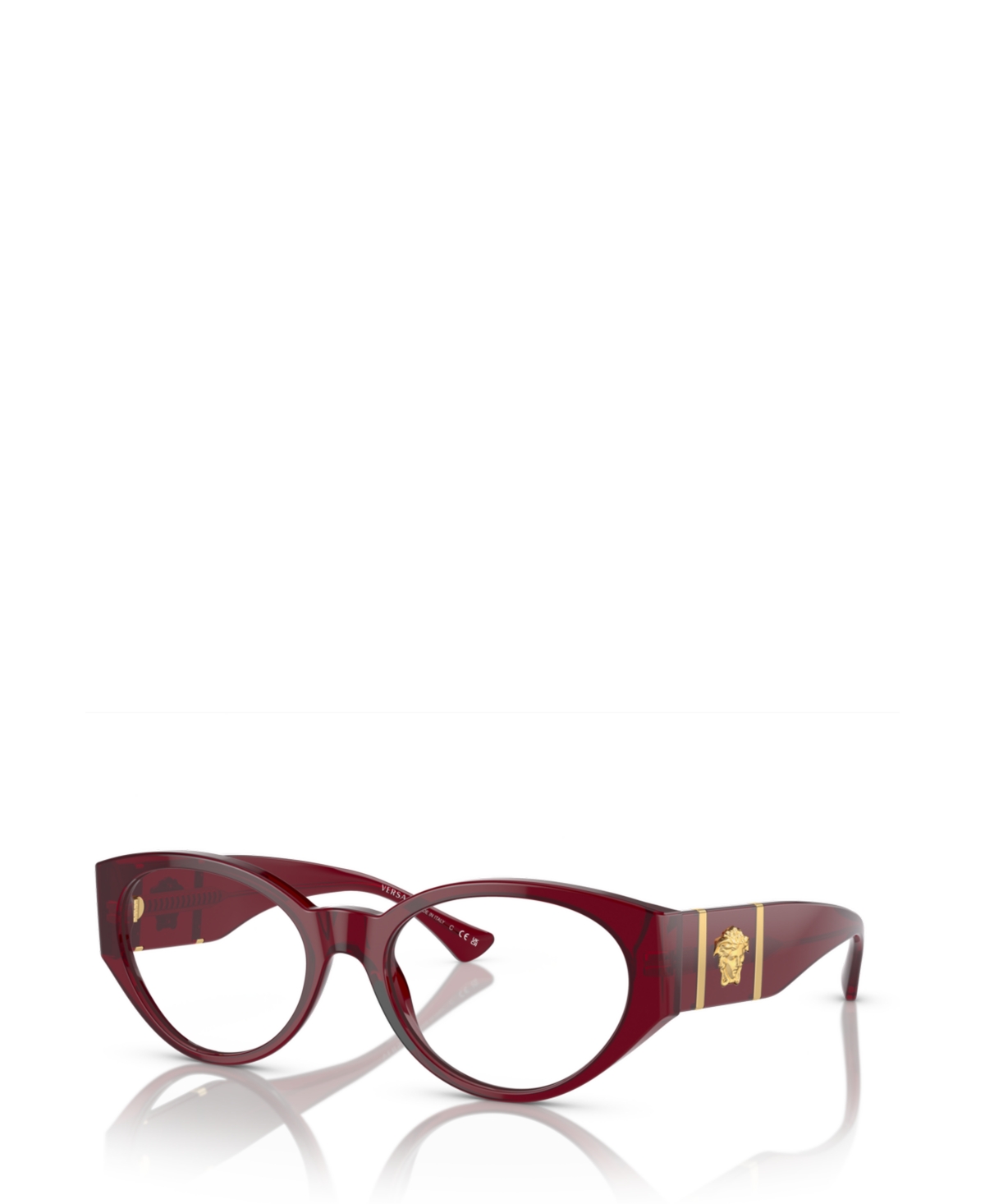 Click here for Versace Womens Round Eyeglasses  VE3345 - Bordeaux... prices