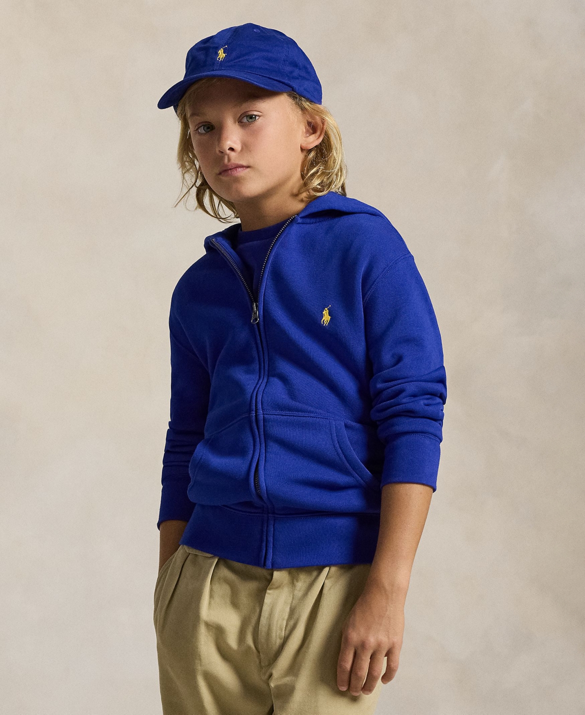 Click here for Polo Ralph Lauren Big Boys Fleece Full-Zip Hoodie... prices