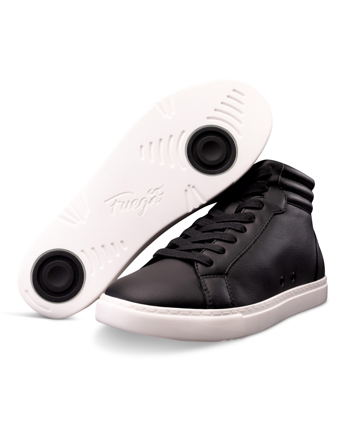 Click here for Fuego Kids Kids Black High-top Sneaker - Black prices
