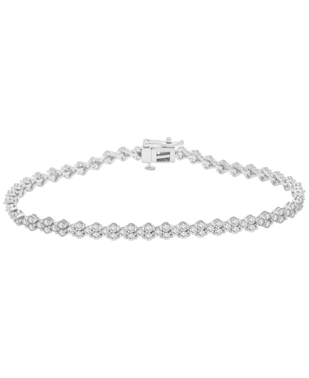 Click here for Macys Diamond Tennis Bracelet (2 ct. t.w.) in 10K... prices