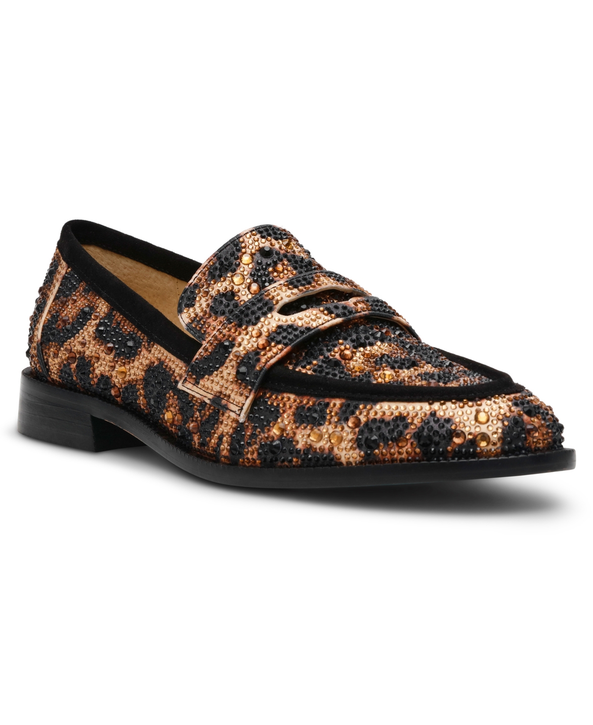 Click here for Betsey Johnson Womens Canne Loafers - Nu Leopard prices