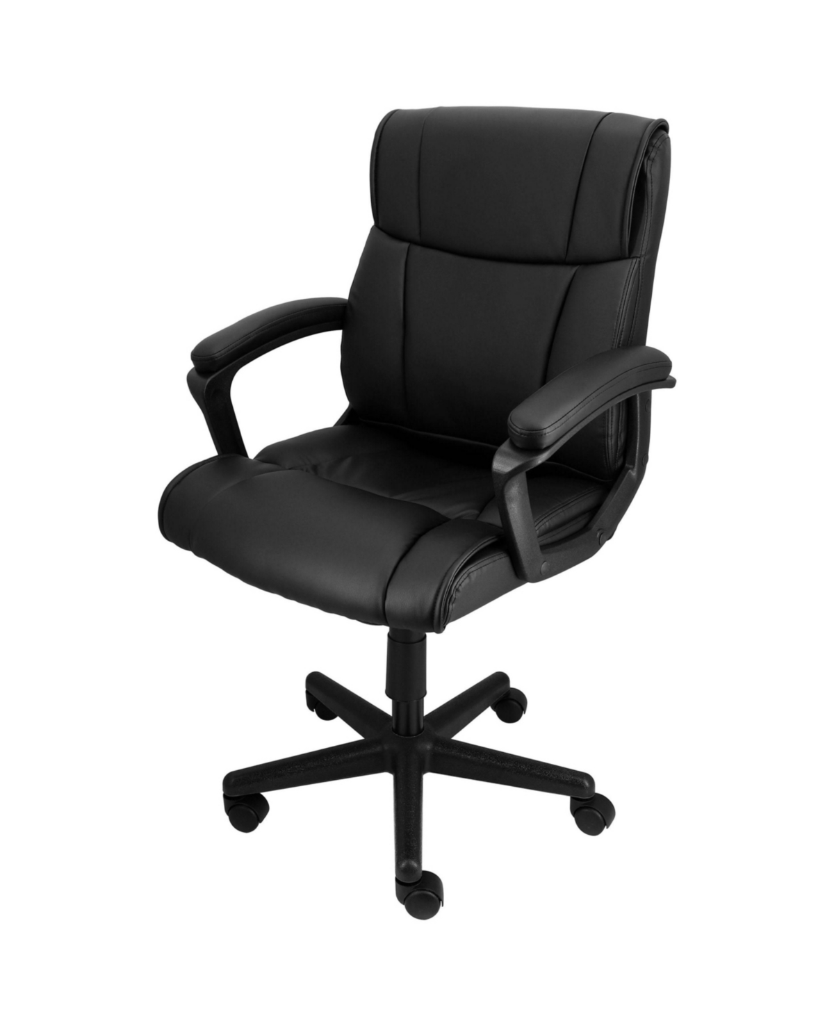 Click here for Elama Mid Back Adjustable Faux Leather Office Chai... prices