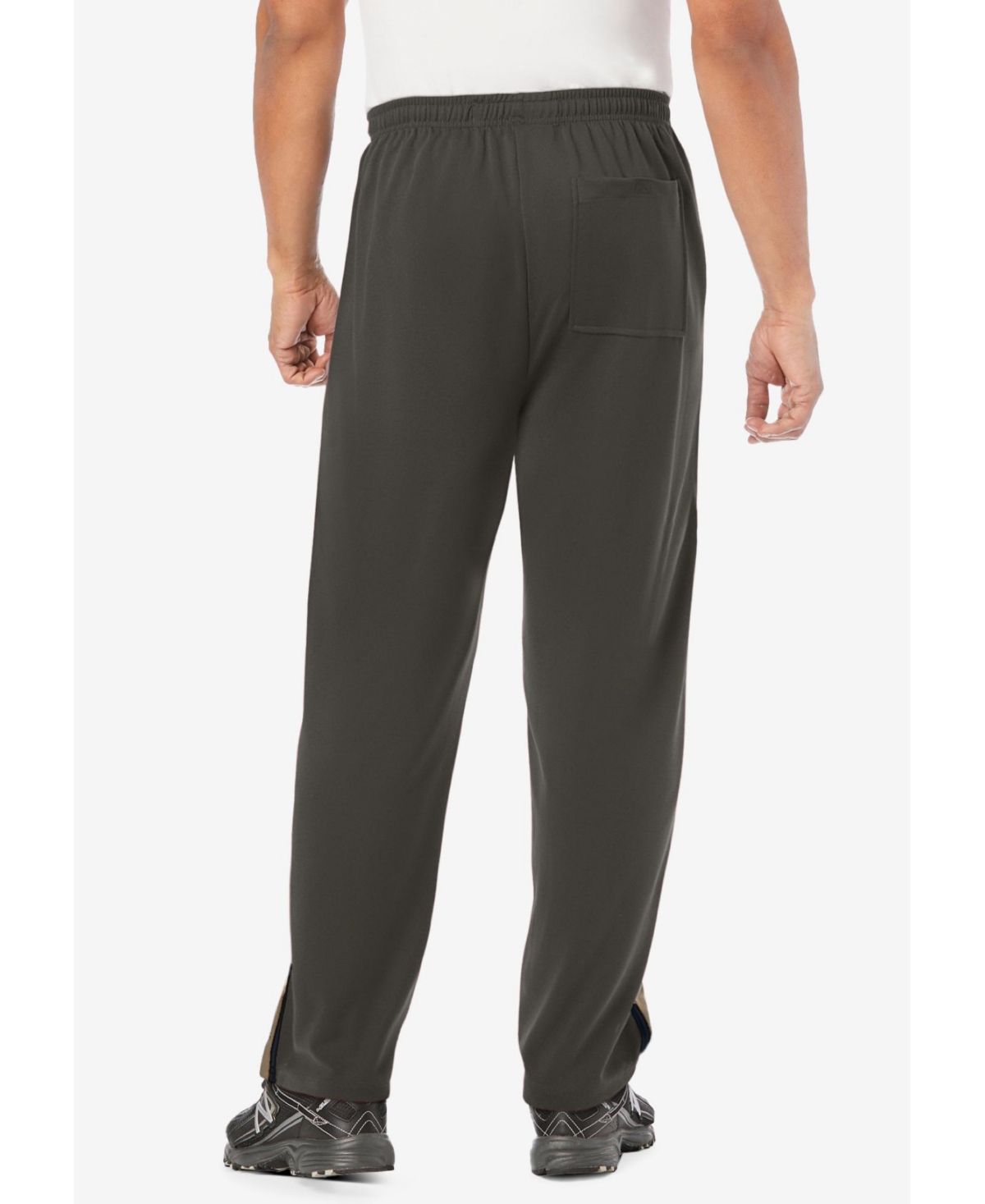 Click here for KingSize Big & Tall Power Wicking Pants - Charcoal... prices