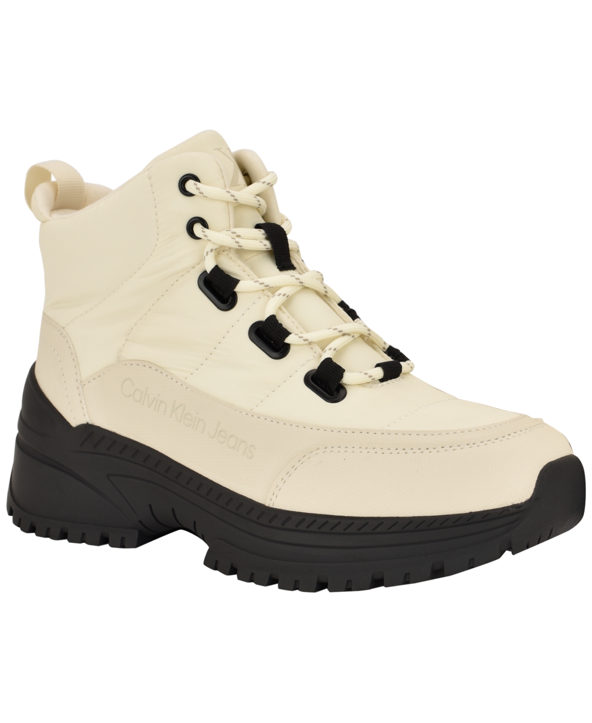 Click here for Calvin Klein Womens Noanne Lace-Up Cold Weather Bo... prices