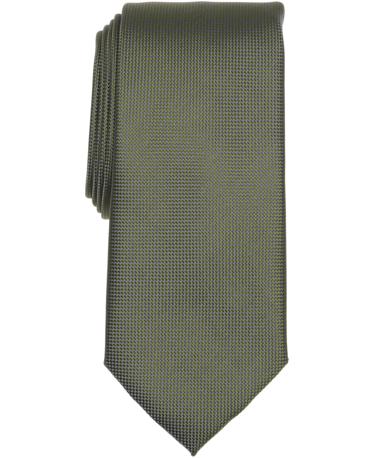 Click here for Mens Perry Ellis Oxford Solid Tie - OLIVE prices