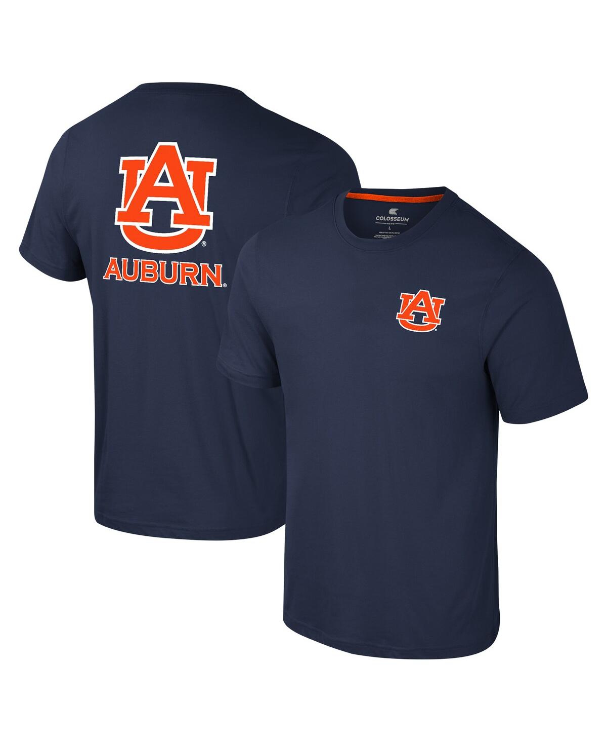 Click here for Colosseum Mens Navy Auburn Tigers Logo Lockup 2-Hi... prices