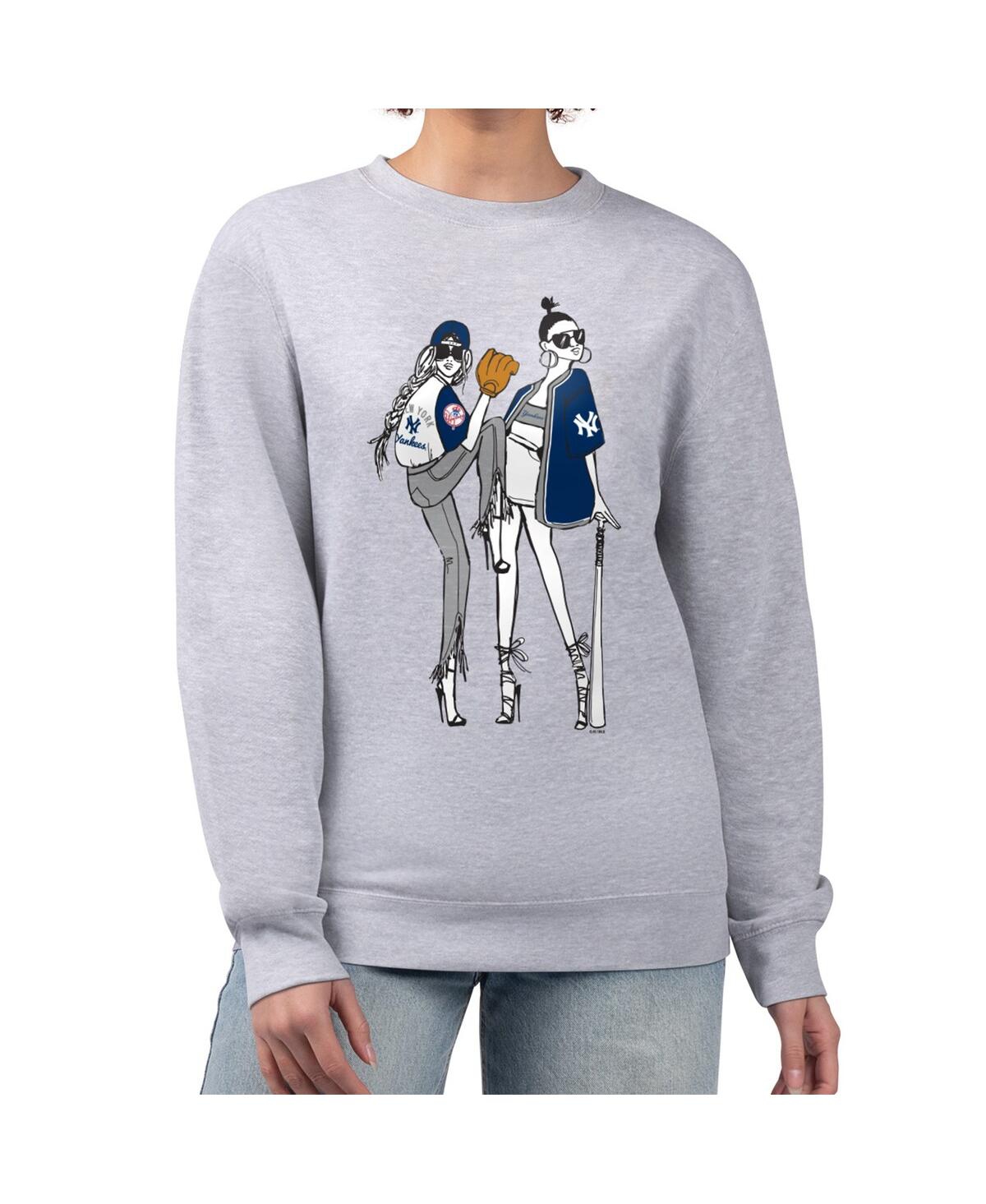 Click here for G-iii 4Her by Carl Banks Womens Heather Gray New Y... prices