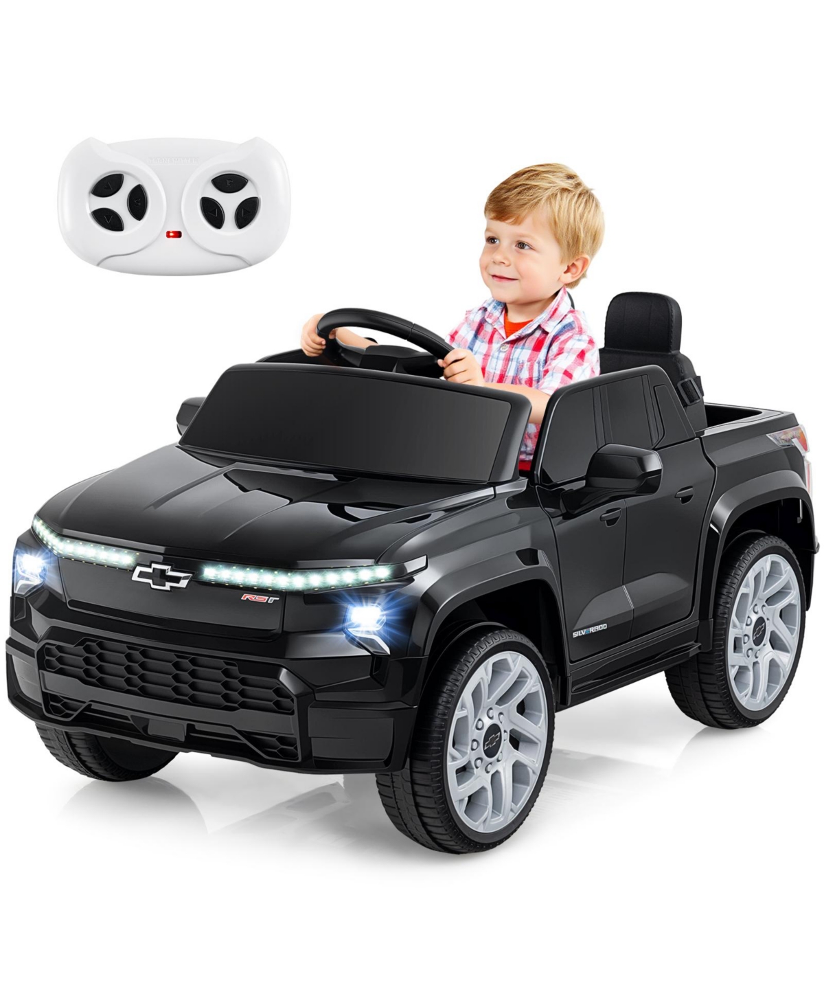 Click here for Gymax Ride on Car 12V Licensed Chevrolet Truck Kid... prices