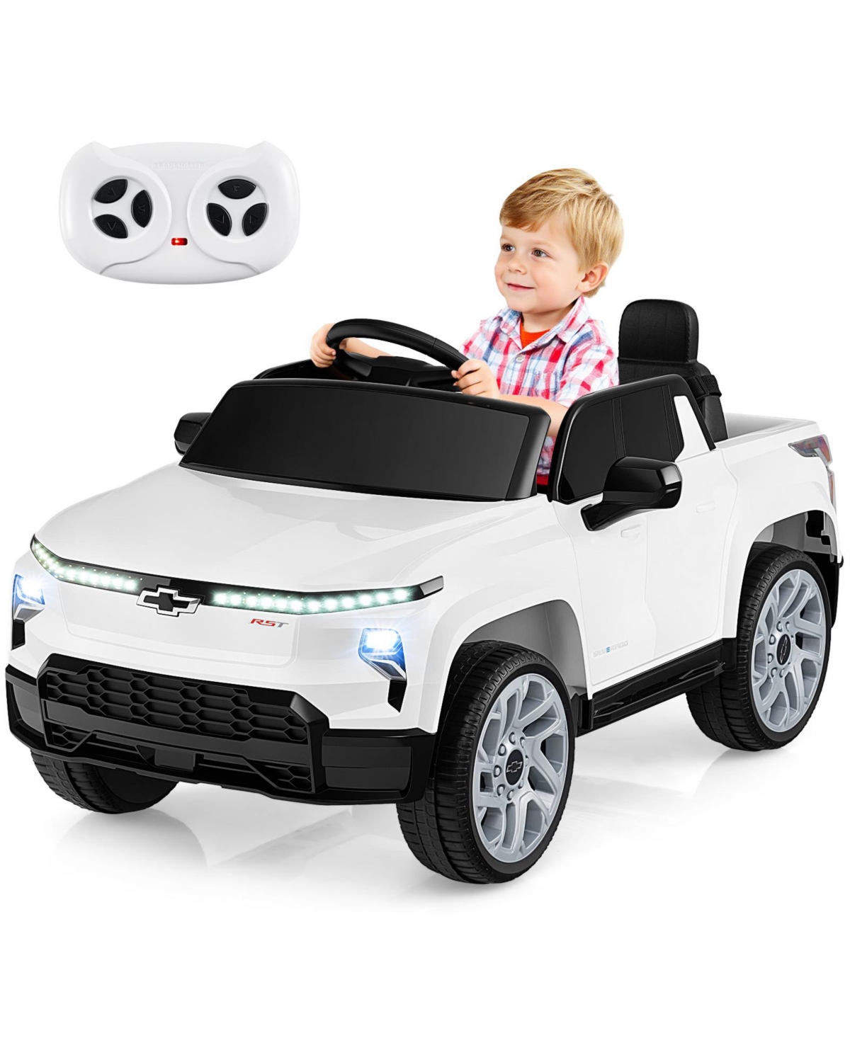 Click here for Gymax Ride on Car 12V Licensed Chevrolet Truck Kid... prices