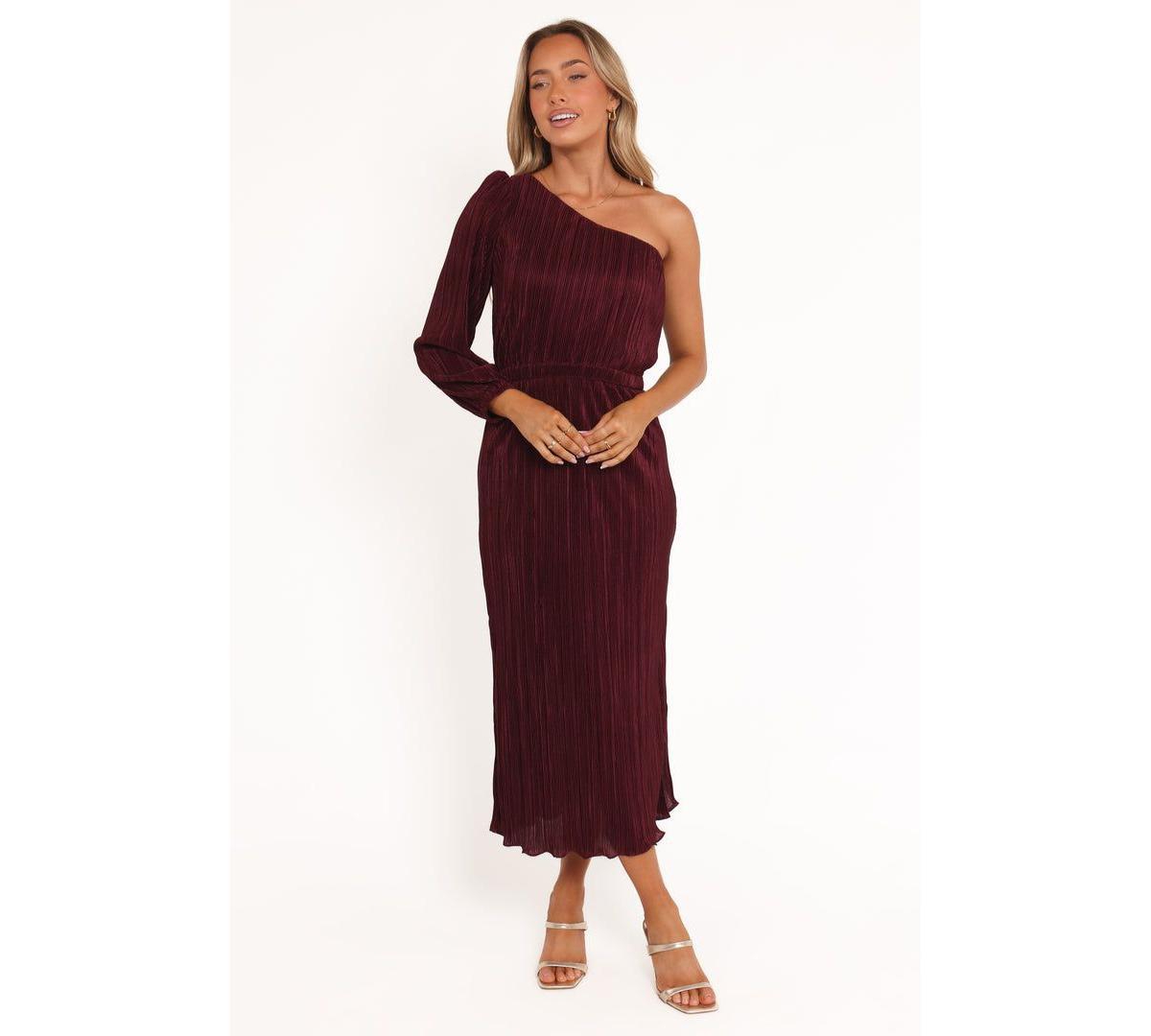 Click here for Petal and Pup Womens Pontee One Shoulder Pleated M... prices