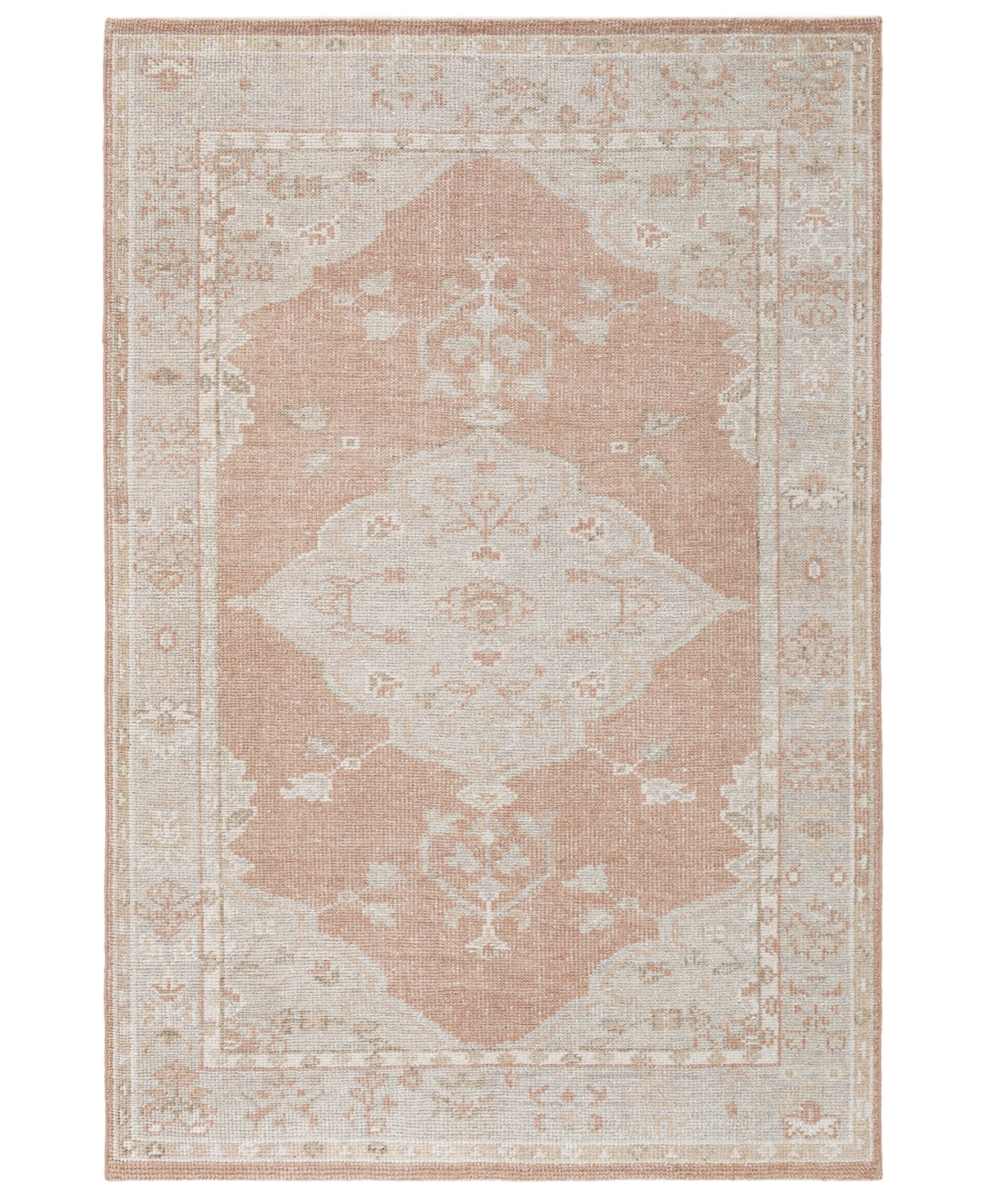 Click here for Obeetee Tuscany Ana 89x119 Area Rug - Blush prices