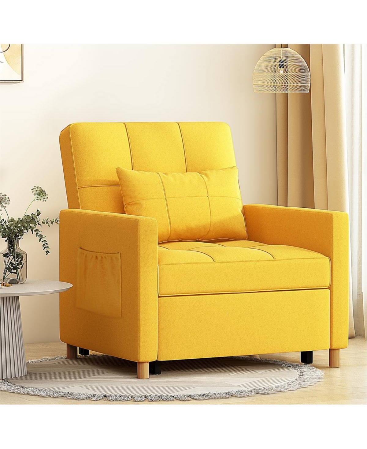 Click here for Aecojoy 31.5 Sleeper Chair  Convertible Chair Bed... prices