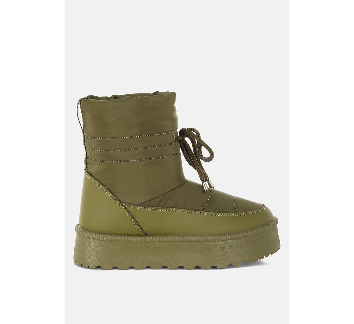 Click here for London Rag Pacos High Ankle Chunky Snow Boots Wome... prices